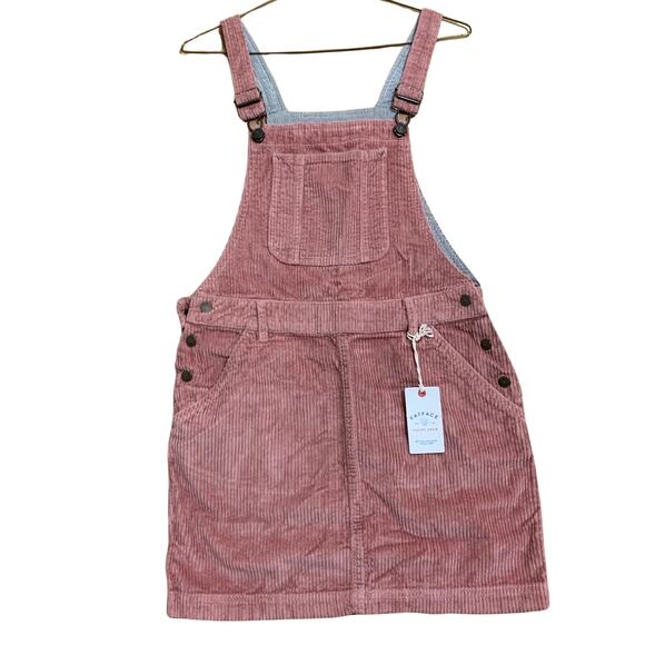 Fat Face | Dresses | Fat Face Young Crew Girls Pink Corduroy Pinafore ...
